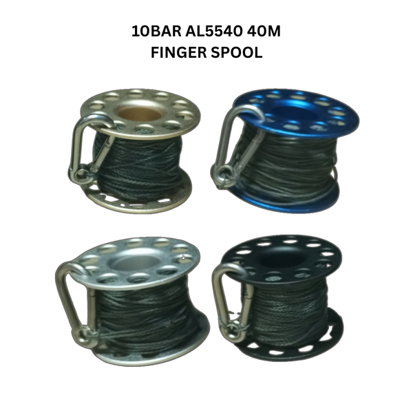 10BAR AL5540 40M FINGER SPOOL – Divers Point Co